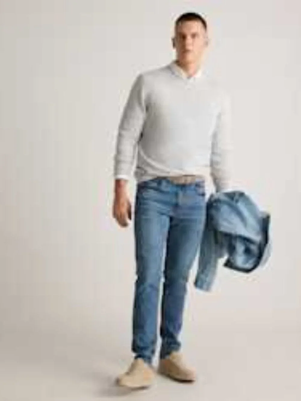 Quince | Jeans | Quince Warren Stretch Slim Jeans In Azure Blue | Poshmark